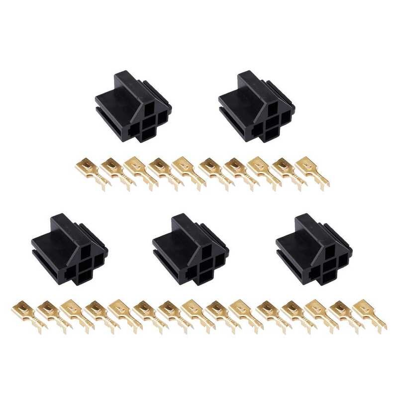 Pin Connector, MUYI Connector 12V Socket 30Amp 40Amp 6.3mm Truck ...