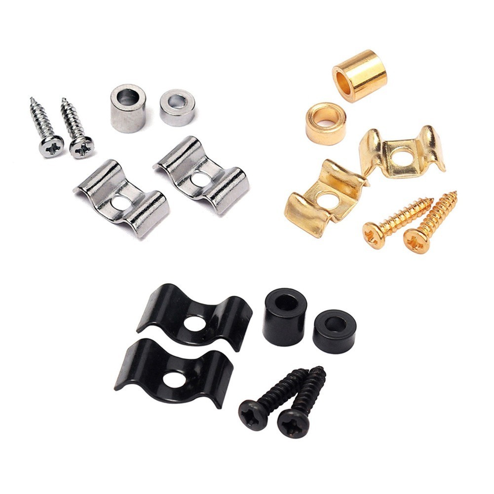 [OME] 1 Pair of String Trees/Retainers Electric Guitar Gold/Black ...