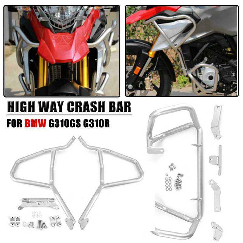 Guard Motorcycle Engine Crash Bar Extension Bumper Sliders Fairing ...