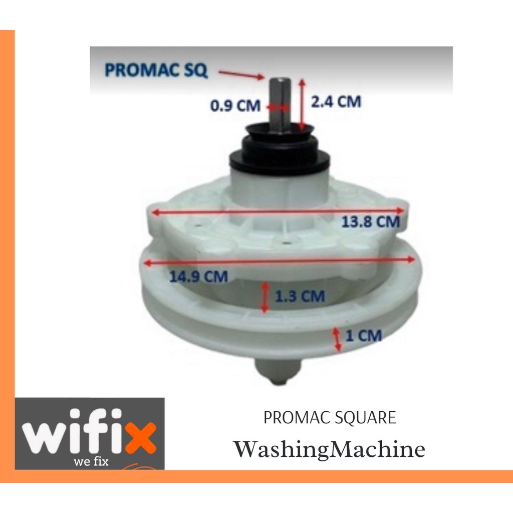 ♀ ♞Washing Machine Gear Box Case Parts And Accessories 3D SHARP CAMEL ...