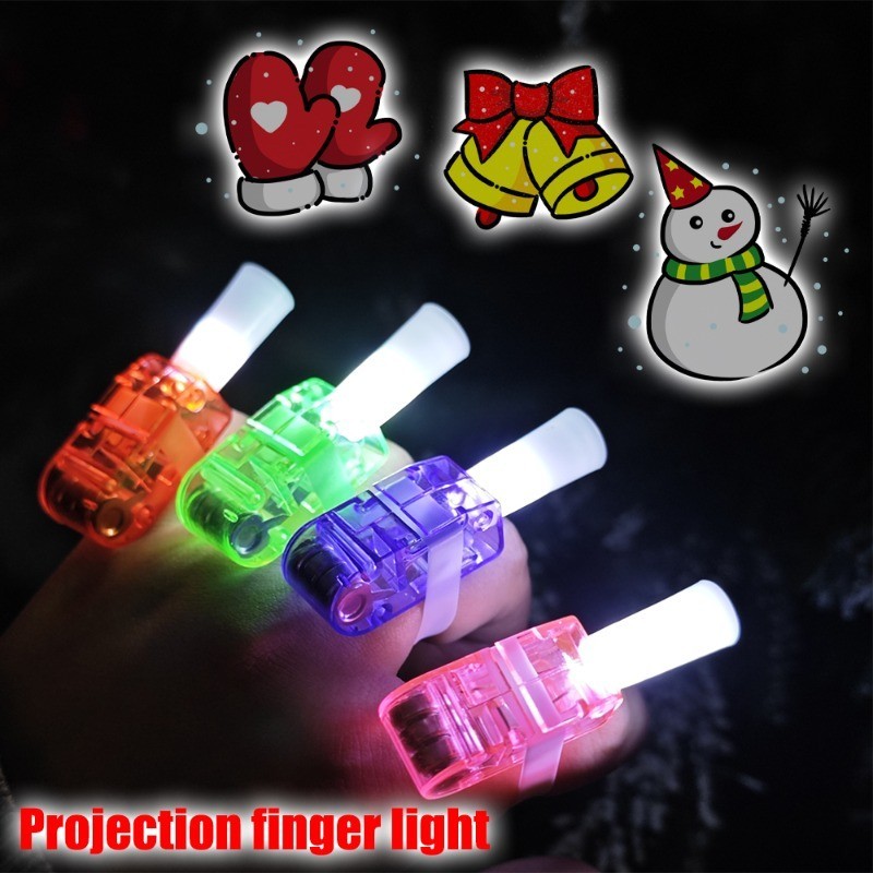 [ Featured ] 1/5 Pcs Christmas Projection Light - Santa Claus Glowing ...