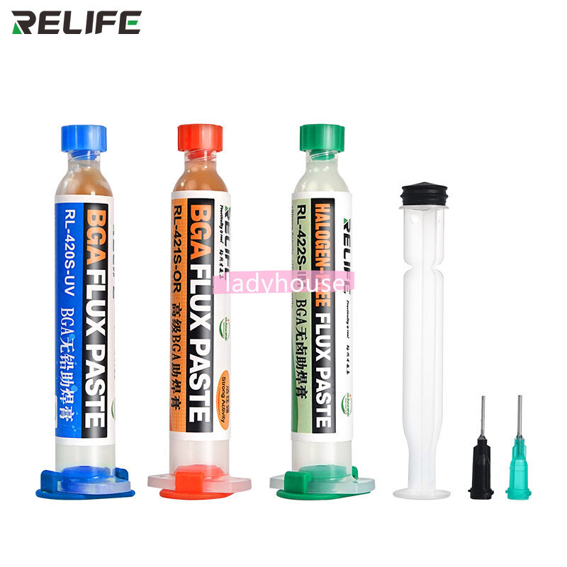 New RL-420S-UV RL-421S-OR RL-422S-IM Flux BGA PCB Solder Paste Welding ...