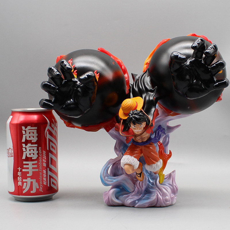 22Cm One ☆ Piece Figure GK Luffy Action Figures Third Gear Rubber ...