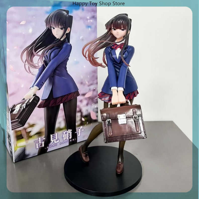 Komi Can'T 25cm Communie Komi Shouko Anime Girl Figure Model Gk Statue ...