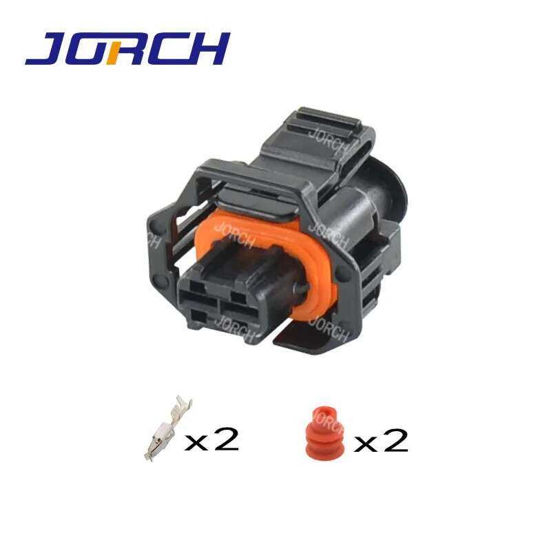 Pcs 10 Sets 2 Way Pin Female Automotive Electrical Boschs Connector ...