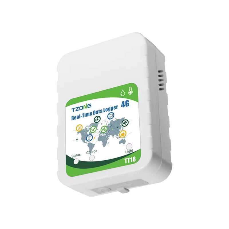 4G Real-Time Temp&Rh and Location Data Cold Chain Temperature Logger ...
