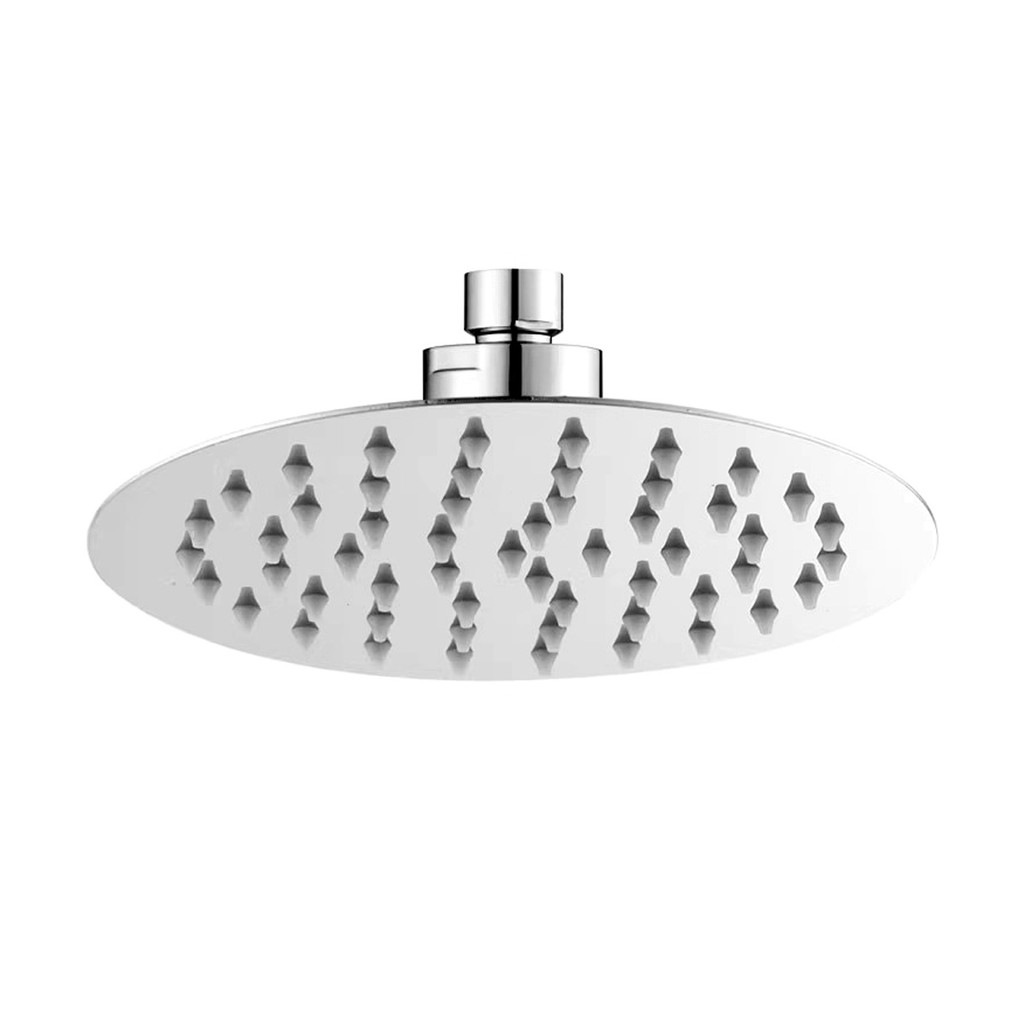 304 Stainless Steel Shower Head Top Spray Pressurized Bathroom Single ...
