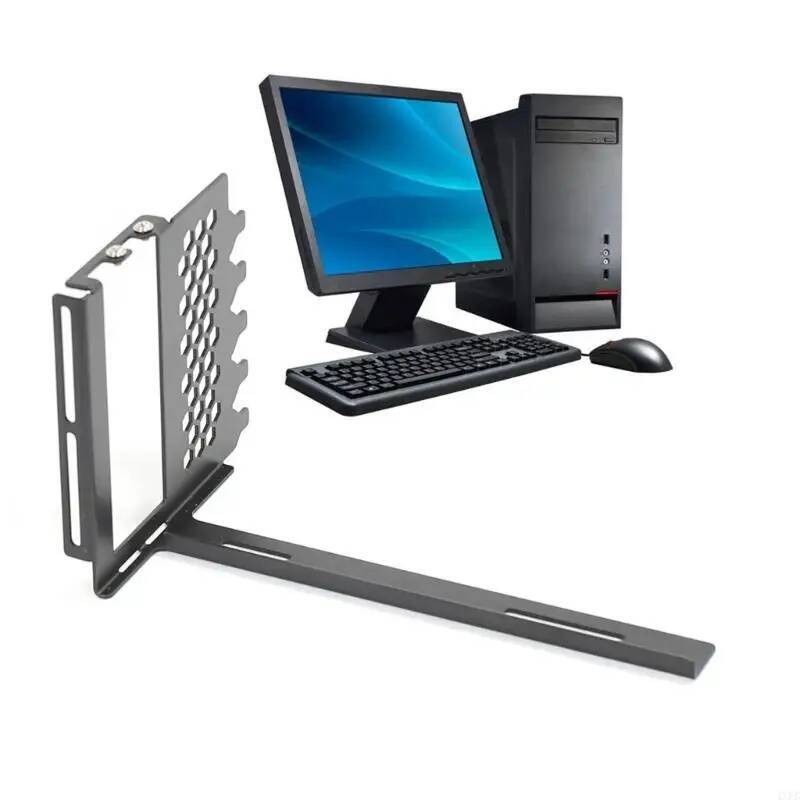 GPU Vertical Mount Bracket Graphics Holder, Video Card VGA port Metal ...