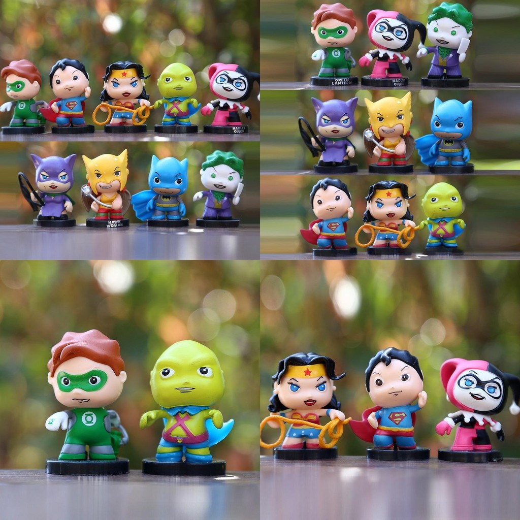Pvc Justice Heroes Toy Pack With Sensory Cognitive And Motor Skills For ...
