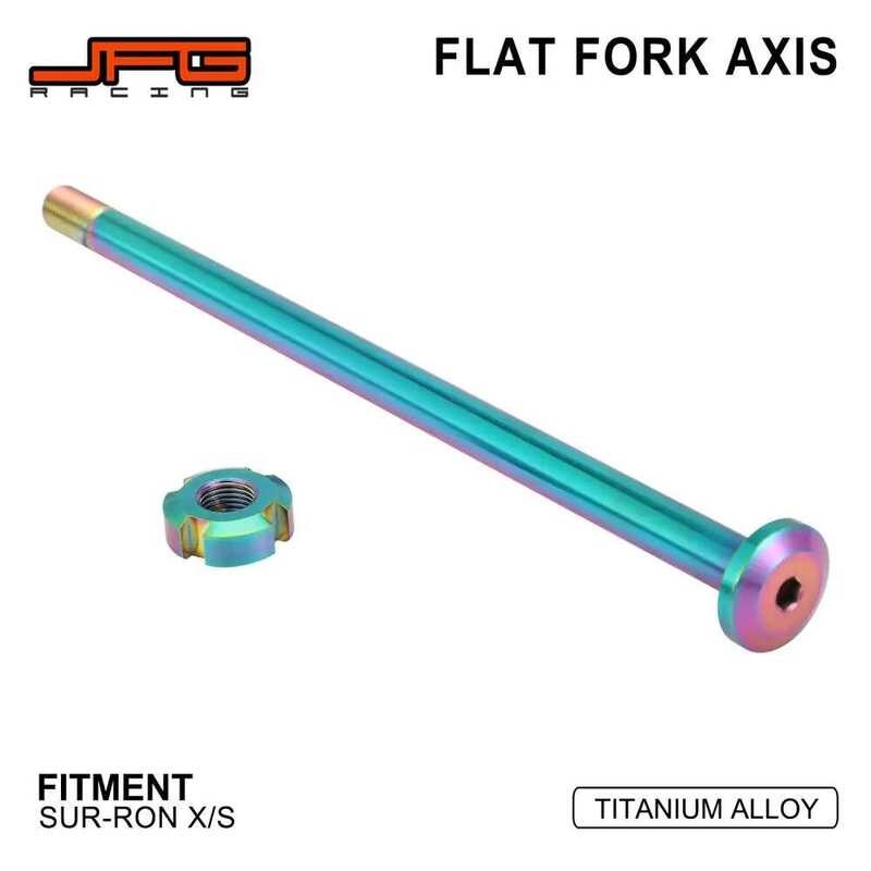 A A Funparts Motorcycle Flat Axis Front Fork Thru Axle For Surron ...