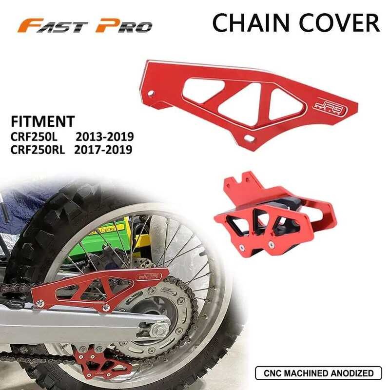 Tt Motorcycles CNC Chain Guard Cover Sprocket Brake Lever For Honda ...
