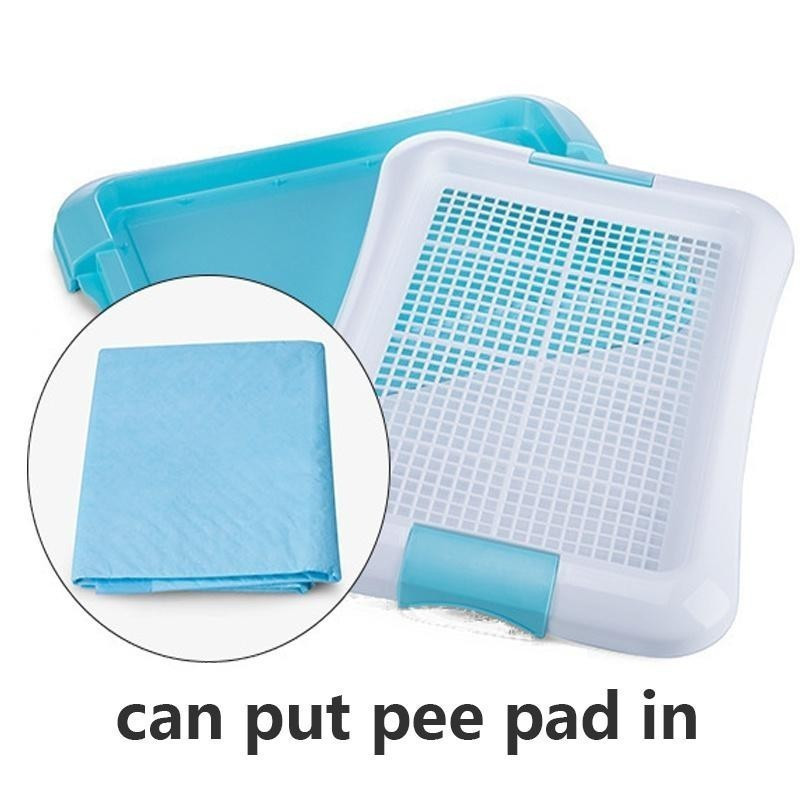 Dog Training Potty Pad (With Stand) Dog Poop Tray Litter Box Pet Dog ...