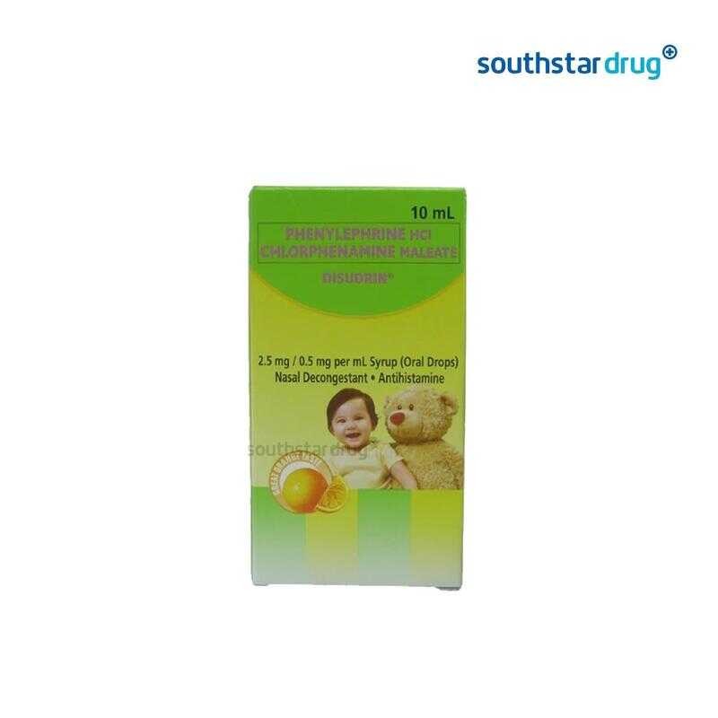 Disudrin Drops 10Ml For Cough And Cold FDA | Shopee Philippines