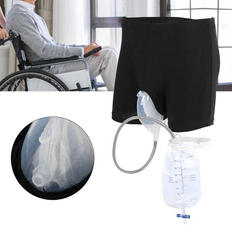 Urine Reusable Male Elder Urinal Funnel Pee Holder Collector Urinary ...