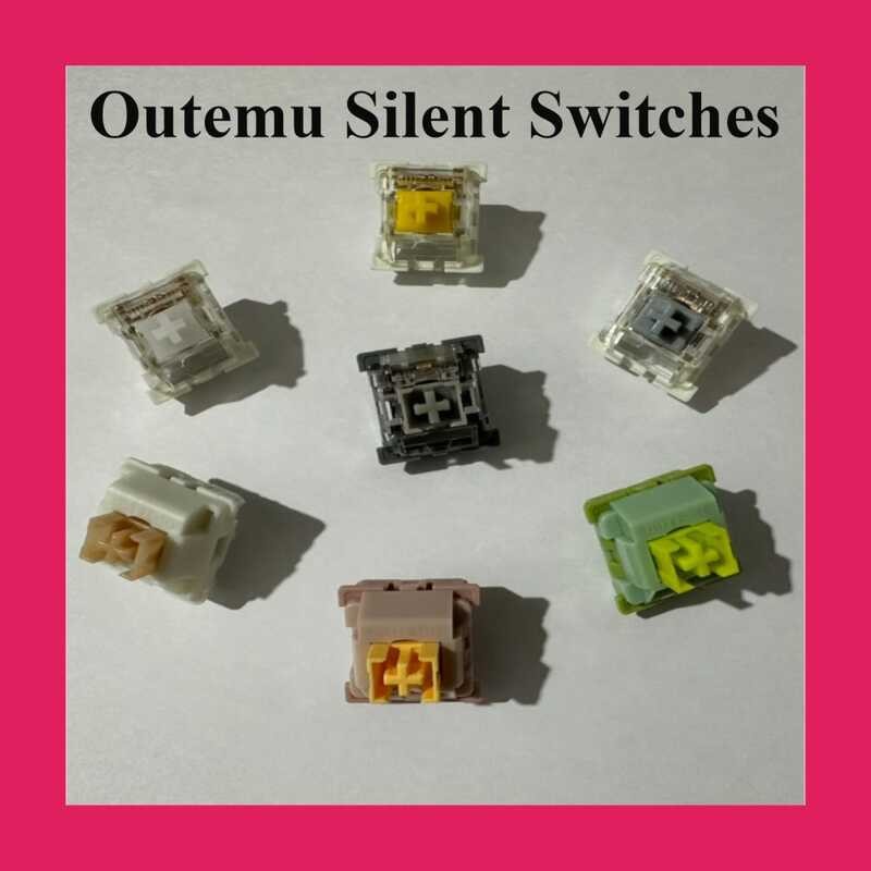 Outemu Switches 3 5 Pin Silent Grey White Tom Cream Yellow Pro Lemon ...