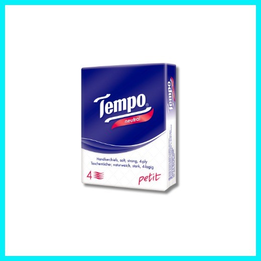 Tempo Petit Neutral Pocket Facial Tissue (4-Ply, x 36 Packs x 7 Sheets ...