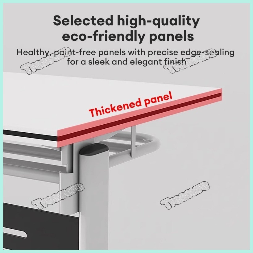 Foldable Table Conference Office Table With Wheels Heavy Duty Space ...