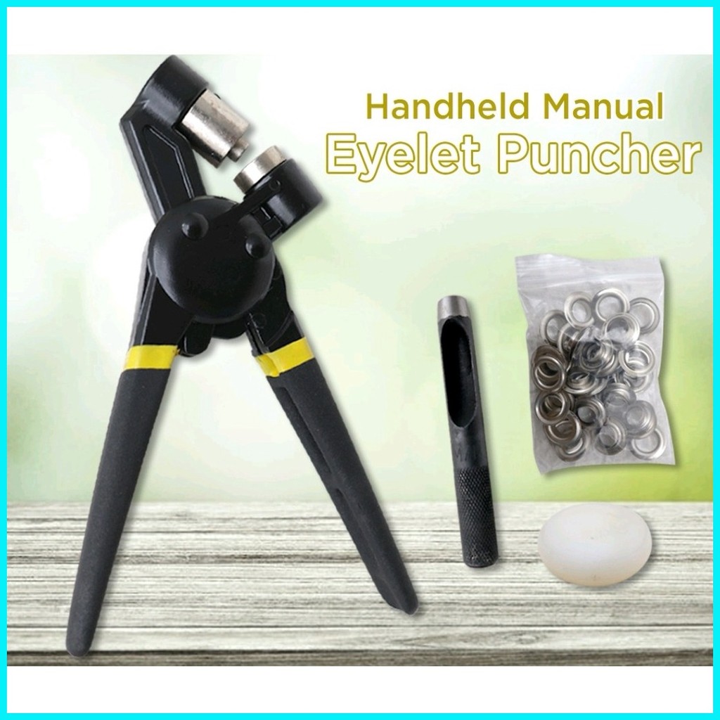 Manual Eyelet Puncher #10mm Use for Tarpaulin and Banner | Shopee ...