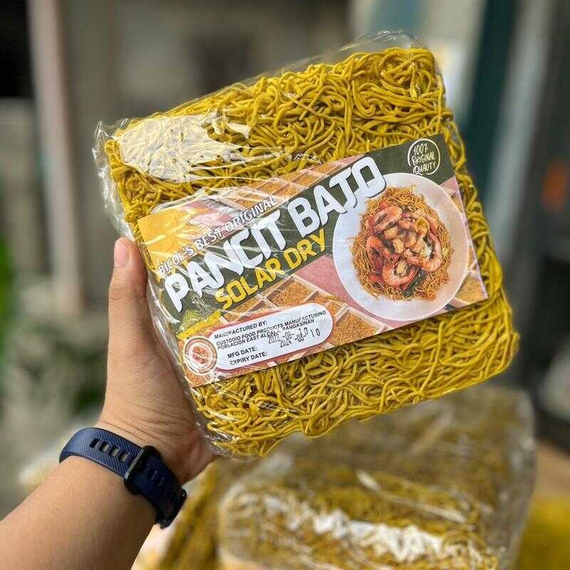 Pancit Bato Solar Dry - 500 Grams (Round) Dried | Shopee Philippines
