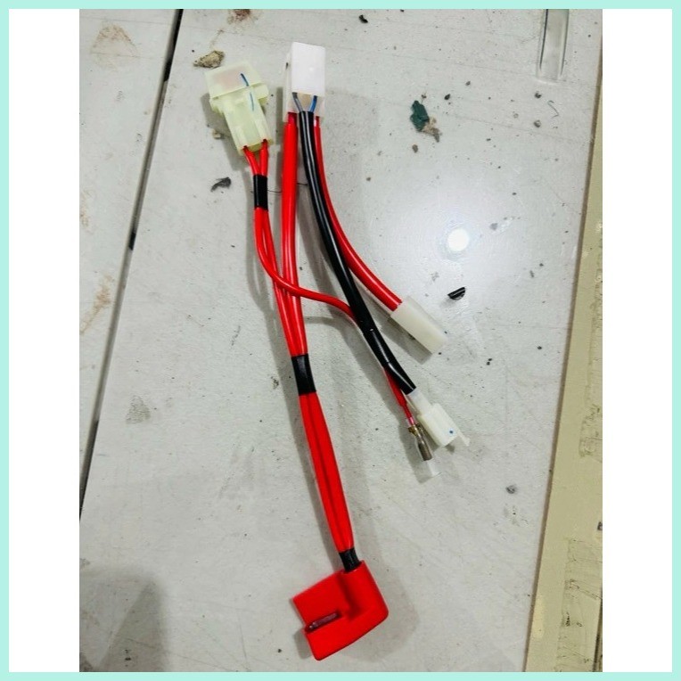 ️ BATTERY HARNESS (+) and (-) FOR MIO SPORTY/SOULTY/SOUL/FINO(14D-H2150 ...