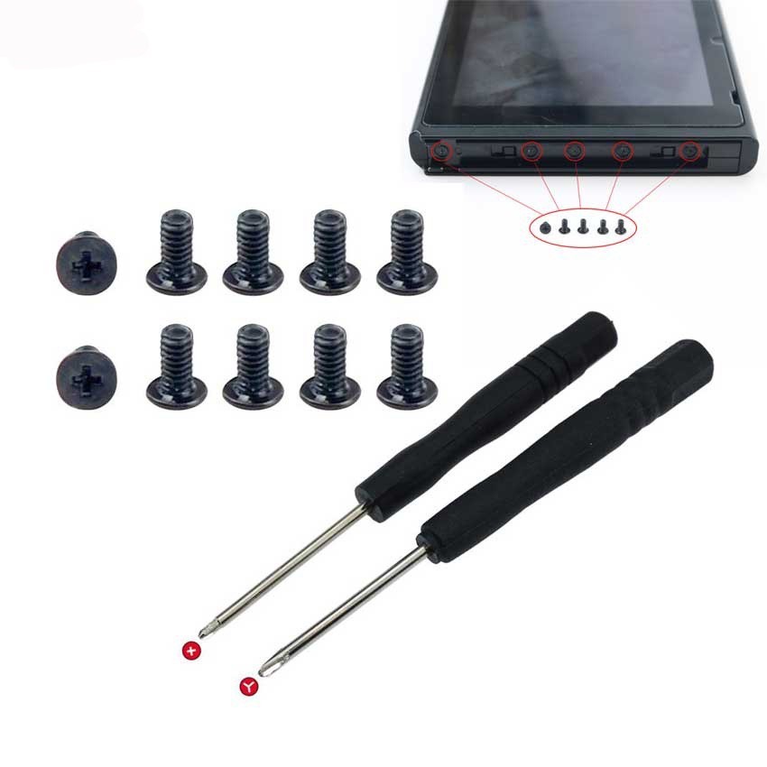 Cross Screws Replacement For Nintendo Switch Console Rail Left Right ...