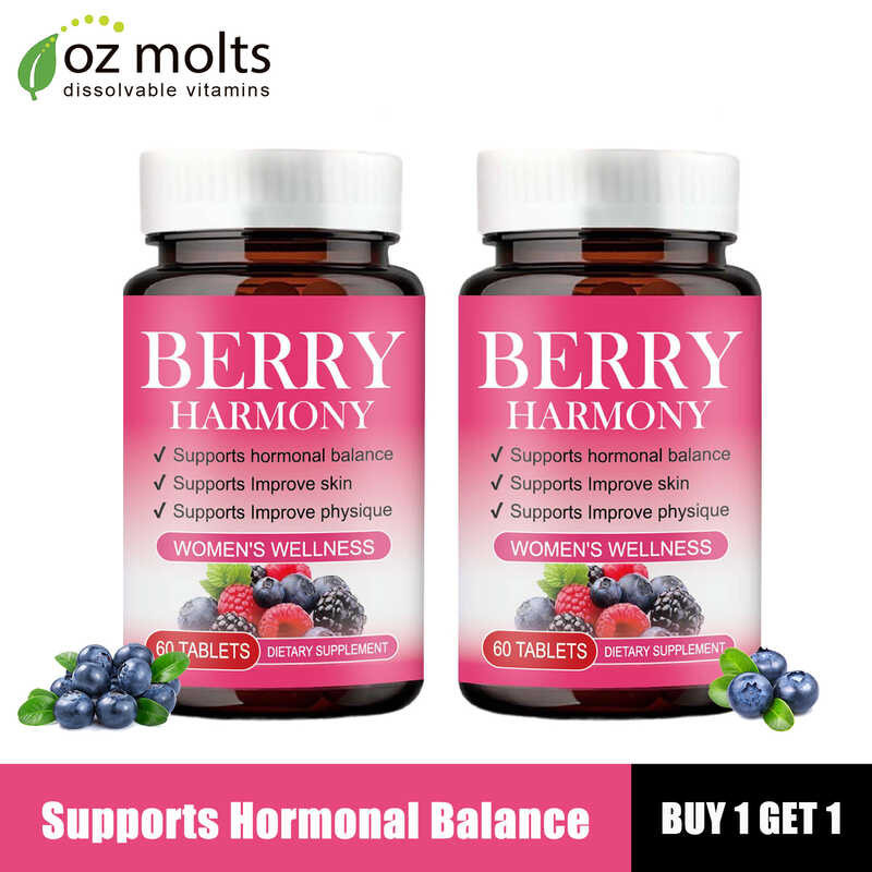 Ozmolts Berry Harmony Orihinal Hormone Balance Wellness Dietary ...