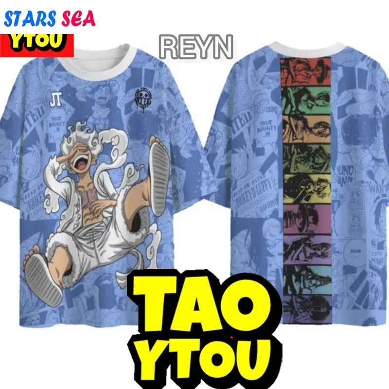 Jersey One Piece Gear 5th Microfiber Jersey Anime Jujujutsu Kaisen ...