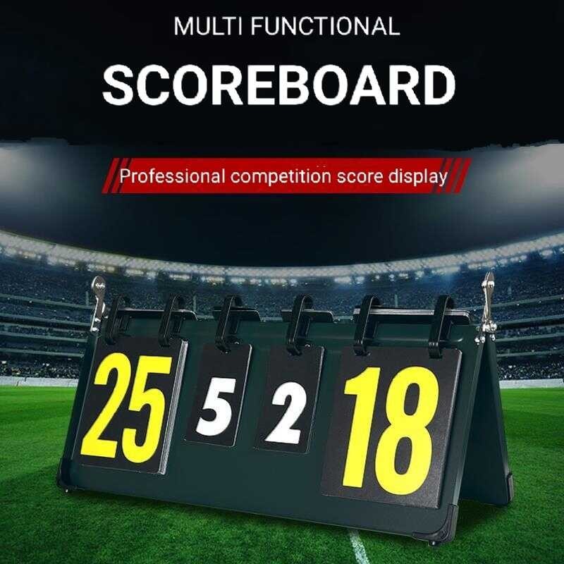 Multi Table Scoreboard Keeper Portable For Volleyball Badminton Tennis Football Competition Flip ...