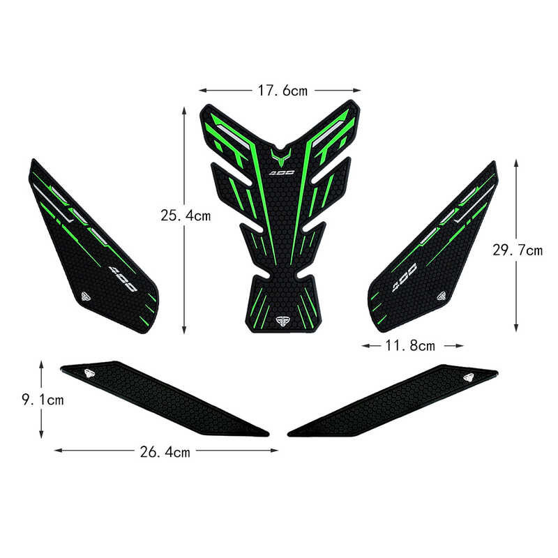 Tank Pad Bagong Protector Ng Motorcycle Decal Gas Fuel Knee Grip ...
