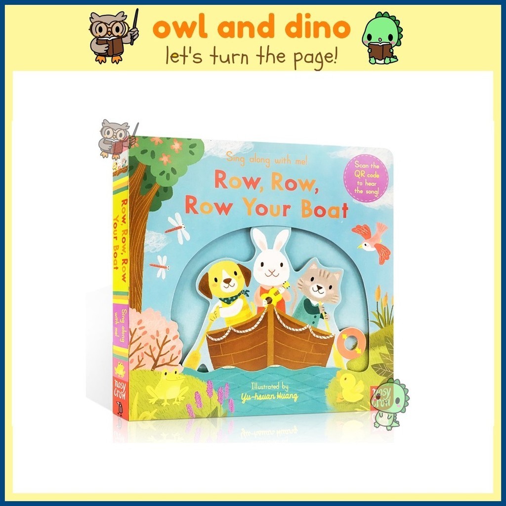 ♀ ☌ Sing Along With Me: Row Row Row Your Boat (Interactive Board Book ...
