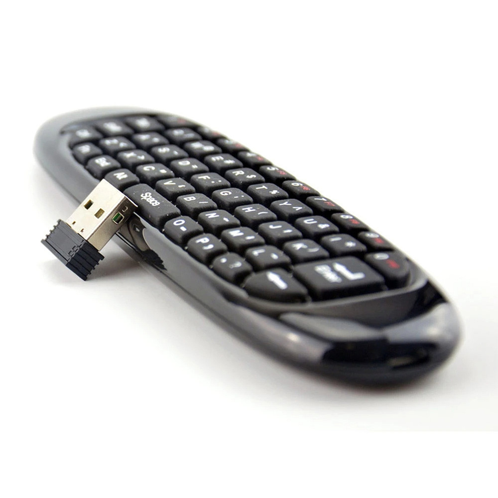 C120 Air Mouse 2.4G Rf Smart Remote Control 7 Color Backlight English ...