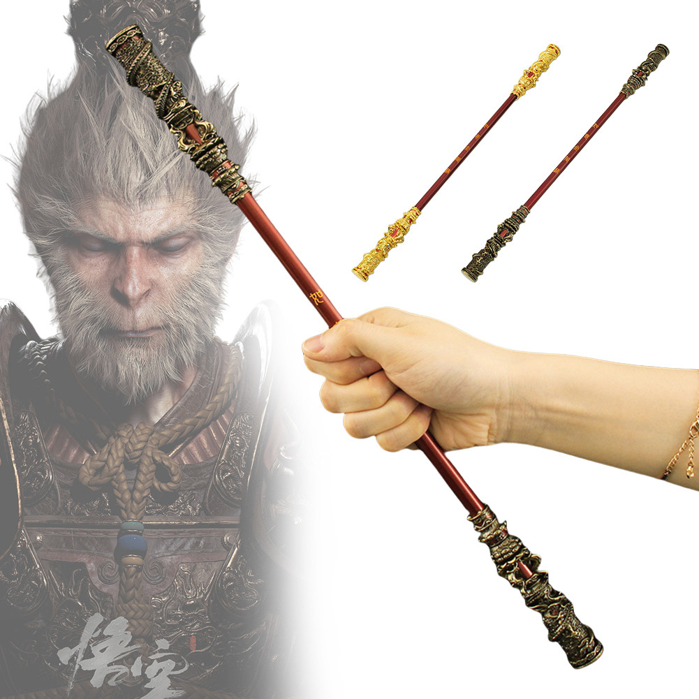 40Cm Sun Son Goku Golden Cudgel Model Monkey King Staff Game Anime ...