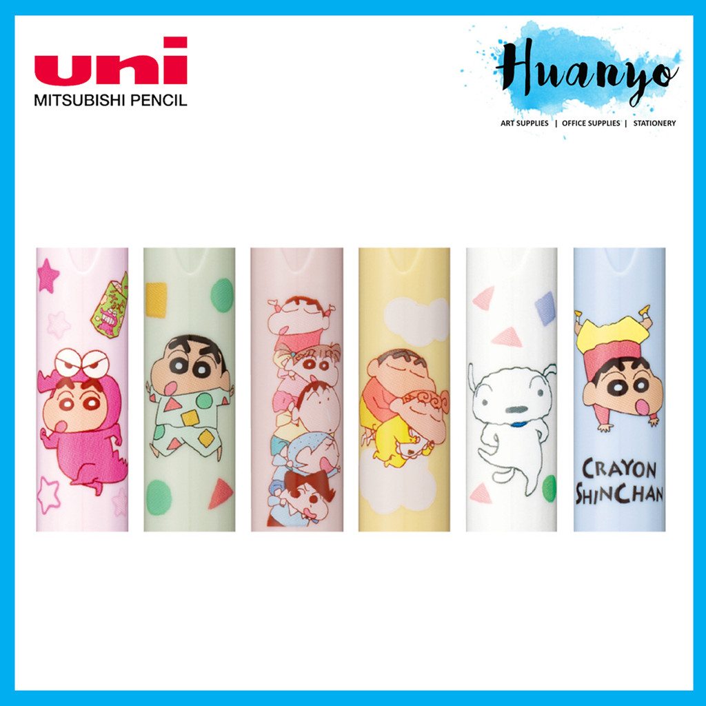 [Limited Edition] Uni-ball Signo RT1 Crayon ShinChan 蜡笔小新 Gel Roller Pen 0.5MM Black Ink (UMN ...