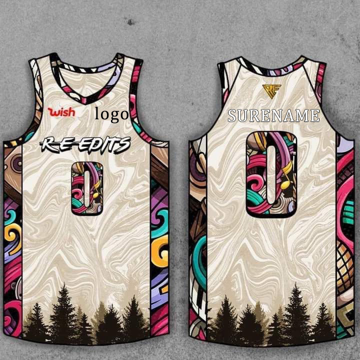 Customized RE-EDIT Jersey Free Customized Name And Number Basketball ...