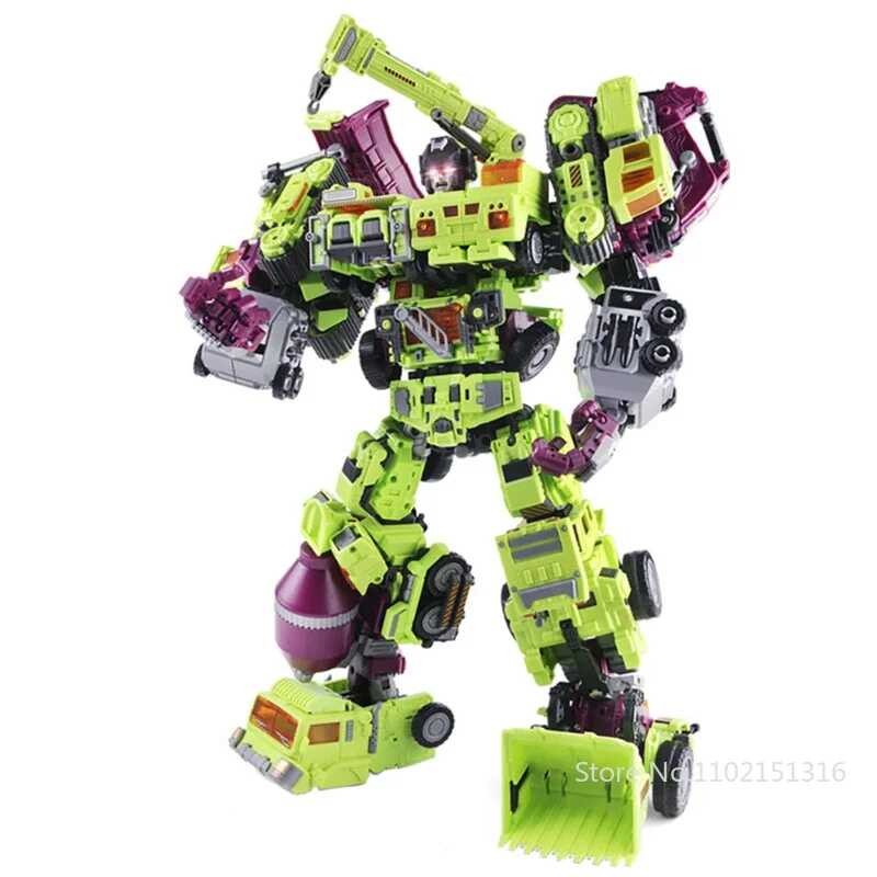 NBK ∮ Transformation Devastator G1 GT Combiners 6In1 Toy Combiner Car ...