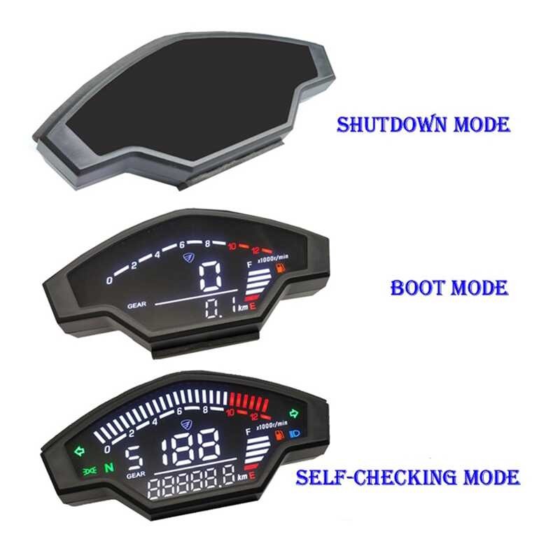 Speedometer Odometer Motorcycle For Italika Vort-X 200 Akt200 Gear ...