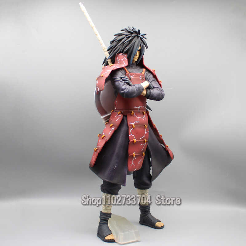 ZXH 51Cm Uchiha Madara Figure Naruto Shippuden Action Figure Behind The ...