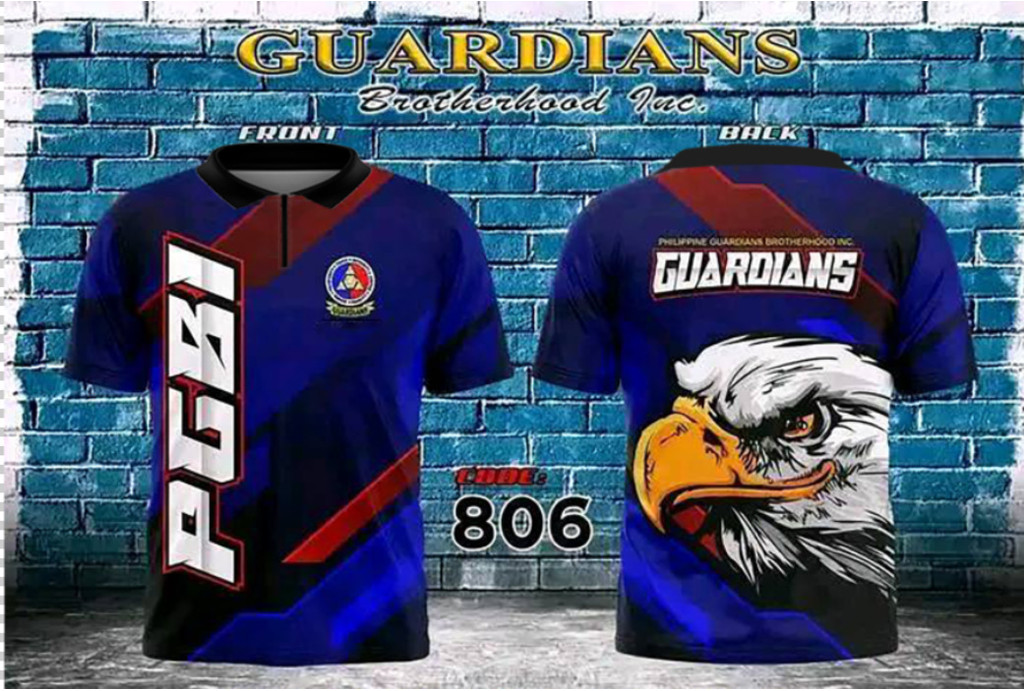 PBGI PHILIPPPINE GUARDIANS BROTHERHOOD POLO SHIRT Full sublimation high ...