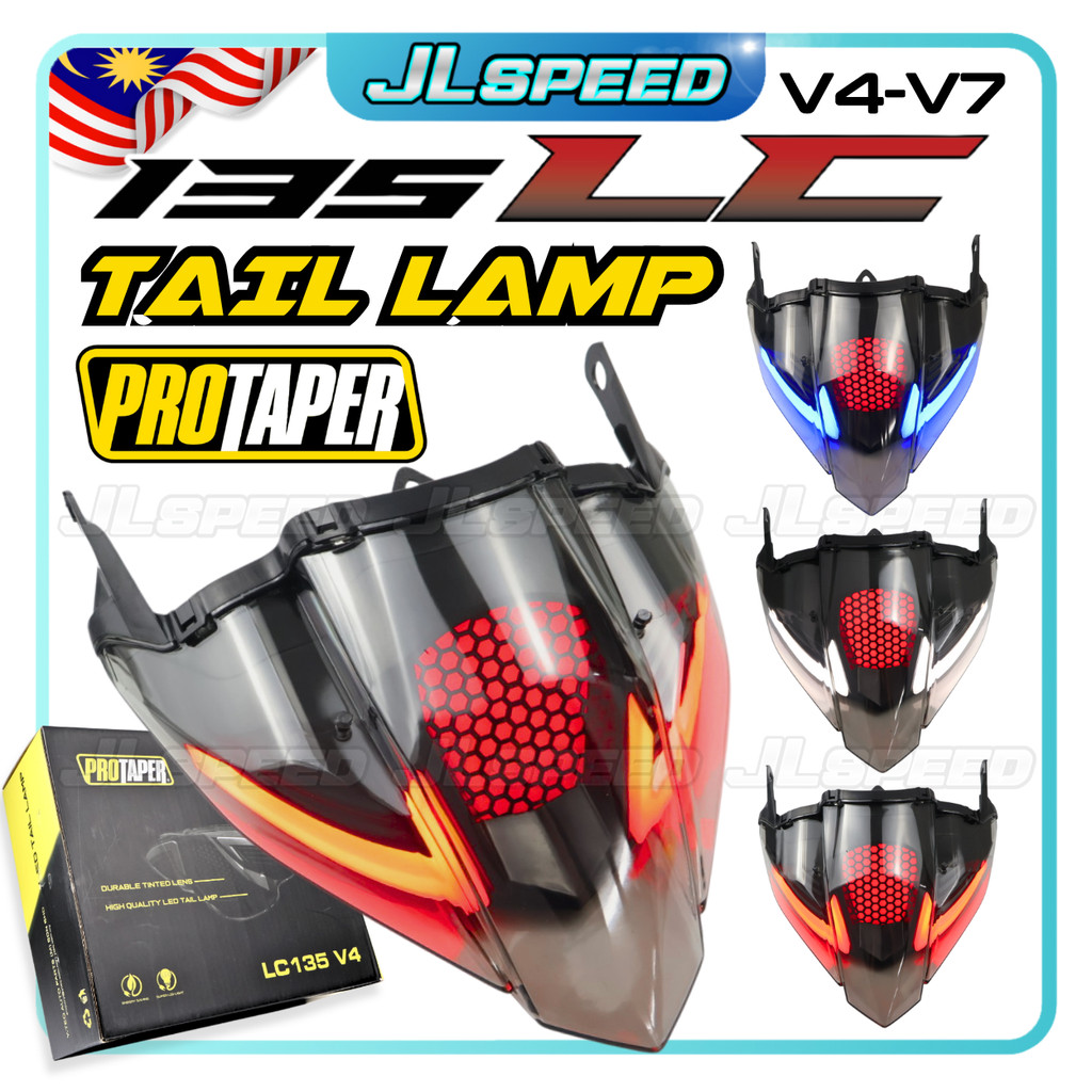 Protaper LC135 V4-V7 Tail Lamp Led Rear Light Led Brake Light YAMAHA LC 135 135LC V4 V5 V6 V7 ...