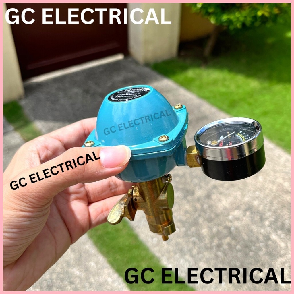 ♨ Tokina SOLANE LPG Regulator with GAUGE for Solane / Shellane De ...