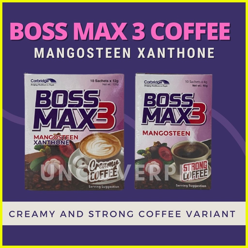 Boss Max3 (Creamy and Strong Coffee) | Shopee Philippines