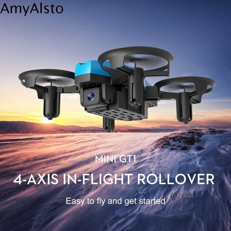 Remote AMYALSTO Flying Control Airplane Model ABS Four-axis GT1 Mini ...