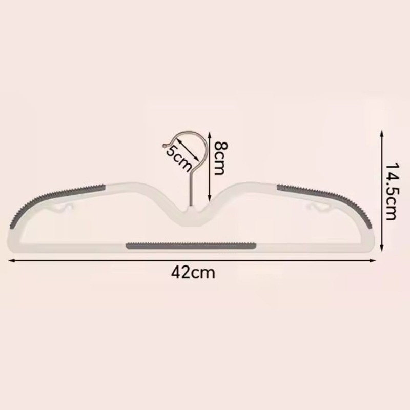 Non Slip Short Neck Clothes Hanger 360 Rotating Heavy Duty Hanger ...