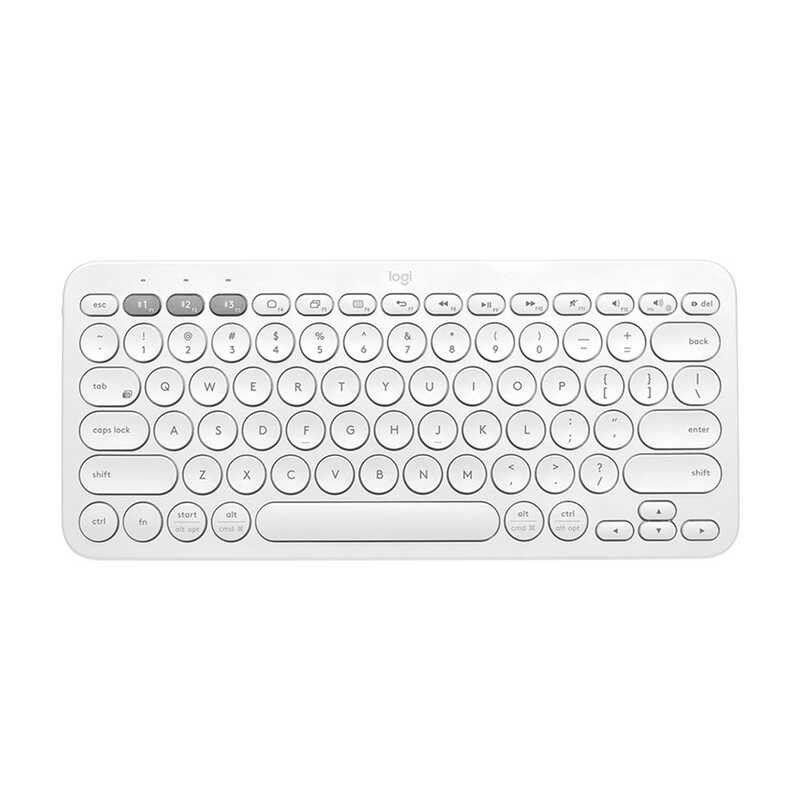 380 Logitech Multi-Device Bluetooth Keyboard + Logitech Pebble M350 ...