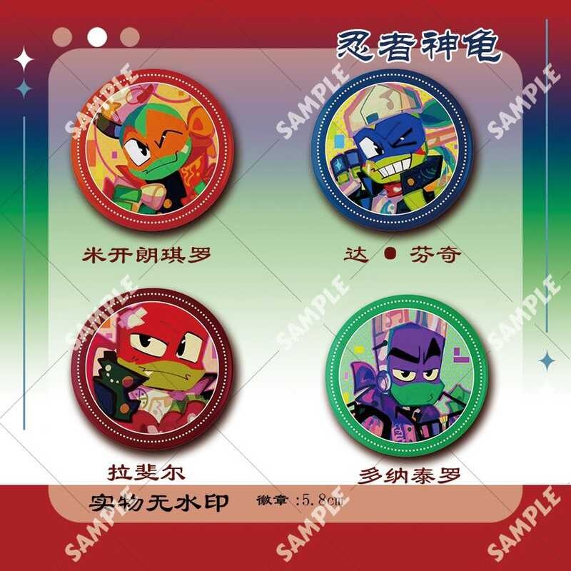 Ninja Turtles 4-Person Set Da Vinci Michelangelo Raffaello Donatello ...