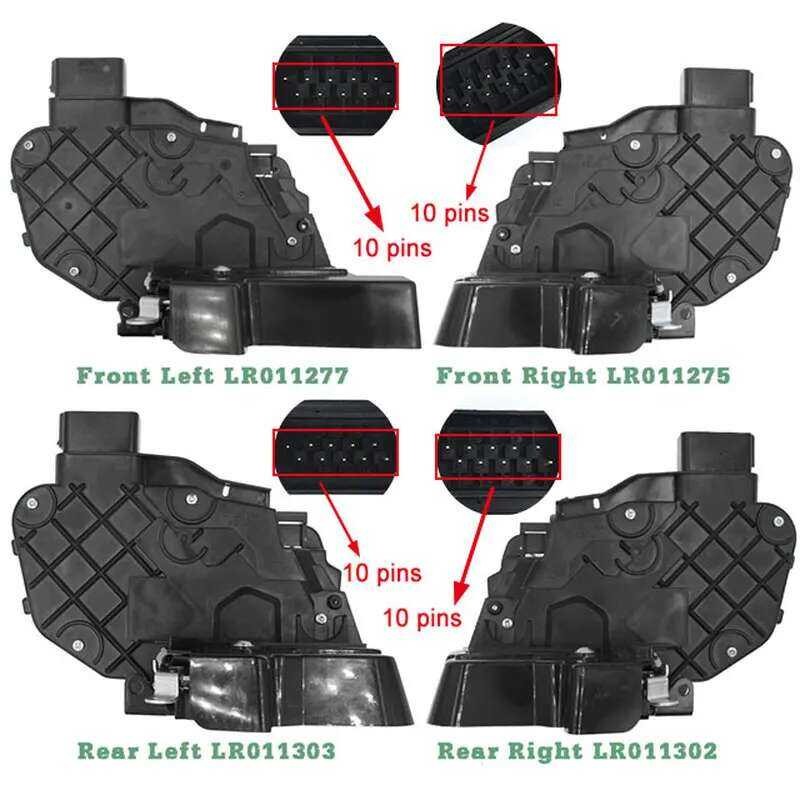 Actuator Door Lock For LAND ROVER Landrover Discovey 3 4 Freelander 2 ...