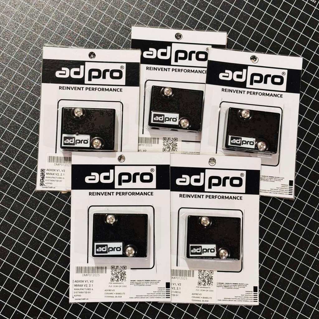 ADPRO V3 CERAMIC + COMPOSITE TERMINAL BLOCK for AEROX V1 V2, NMAX V1, V2.1 | Shopee Philippines