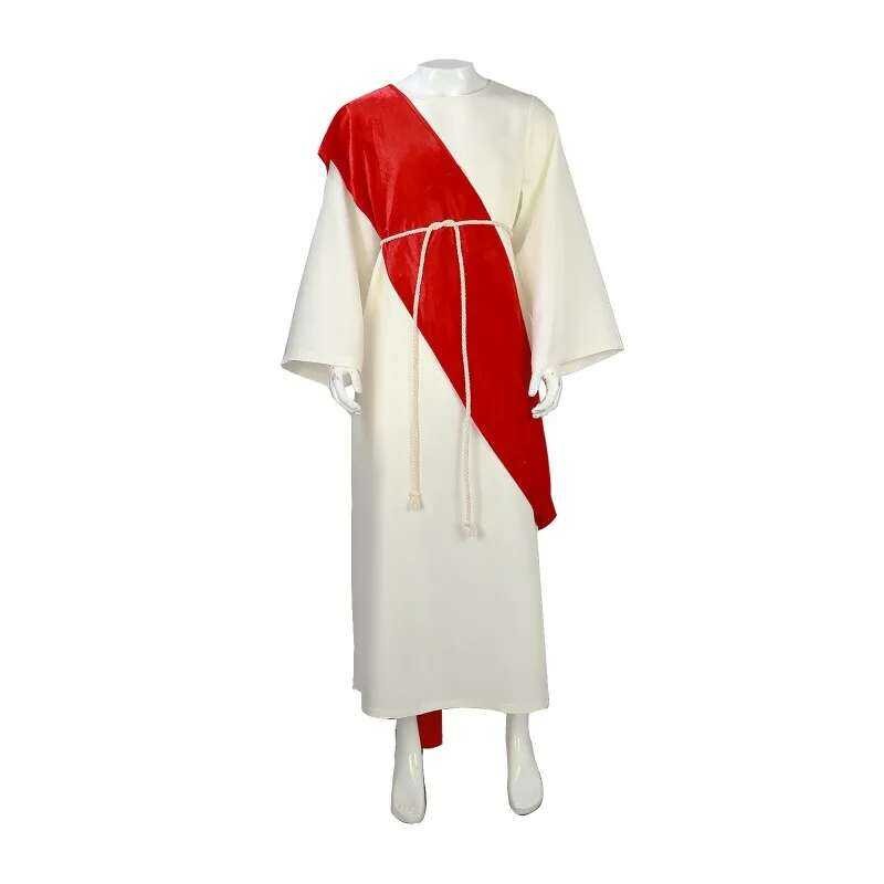 Yy Roman Priest Monk Jesus Christ Halloween Anicent Greek Costume Adult ...