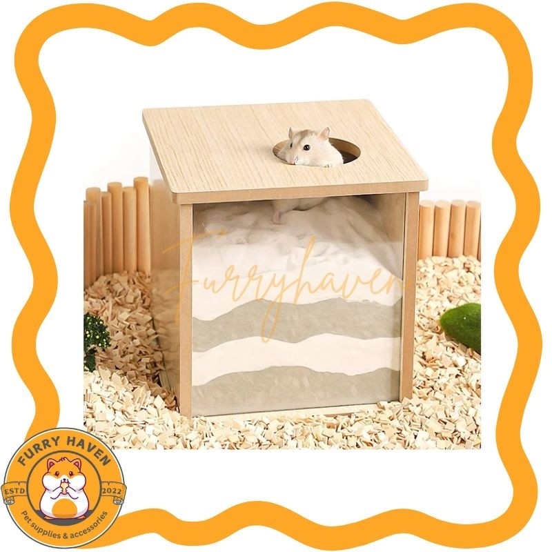 Hamster digging box/ sand box. | Shopee Philippines