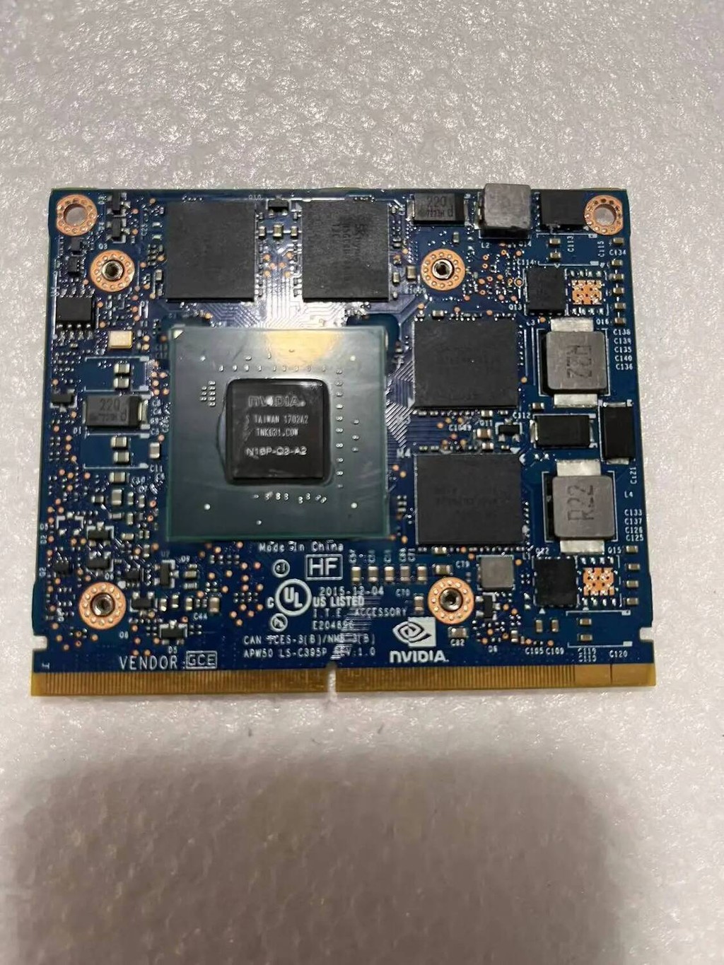 4GB M2000M GDDR5 Quadro M2000, , 051FCV, placa de vídeo gráfica, N16P ...